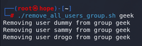How to Remove All Users From a Group in Linux? - GeeksforGeeks