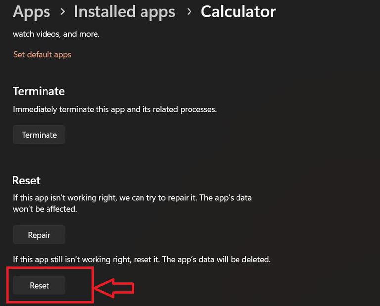 How to Fix the Calculator App Not Working in Windows? - GeeksforGeeks
