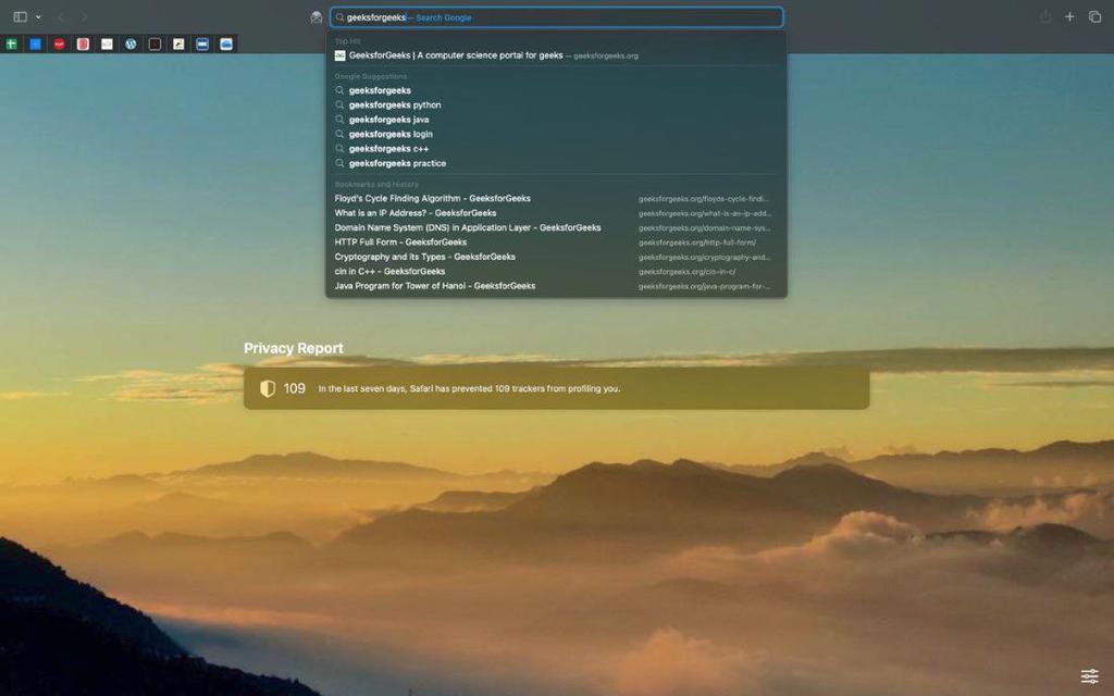 How to Browse in Apple Safari Browser ? | GeeksforGeeks