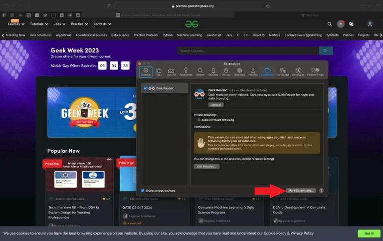 How to Browse in Apple Safari Browser ? - GeeksforGeeks