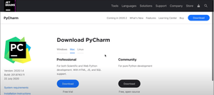 How to install Python and PyCharm on Mac - GeeksforGeeks