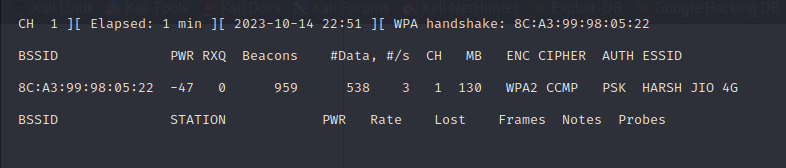 Capture Handshake Address with Airodump-ng and Aireplay-ng - GeeksforGeeks