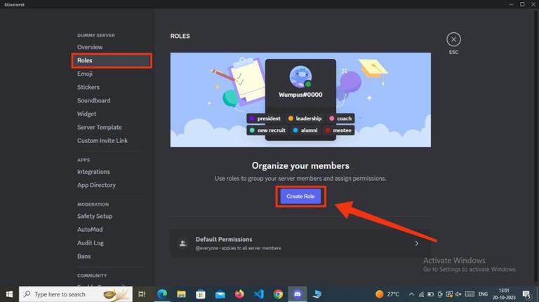 How to Create a Mute-Only Role on Discord - GeeksforGeeks