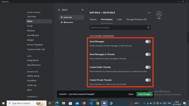 How to Create a Mute-Only Role on Discord - GeeksforGeeks