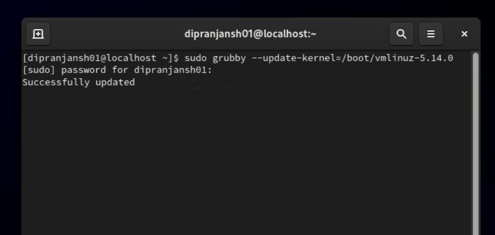 Linux "grubby" Command with Examples - GeeksforGeeks