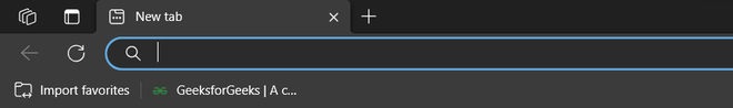Tools and Features in Microsoft Edge Browser - GeeksforGeeks