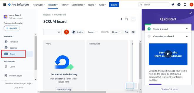 Jira Board - GeeksforGeeks
