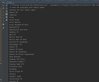 Fonts Available in Java AWT - GeeksforGeeks