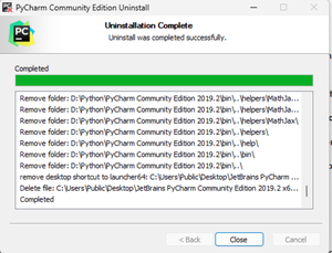 How to uninstall PyCharm? - GeeksforGeeks