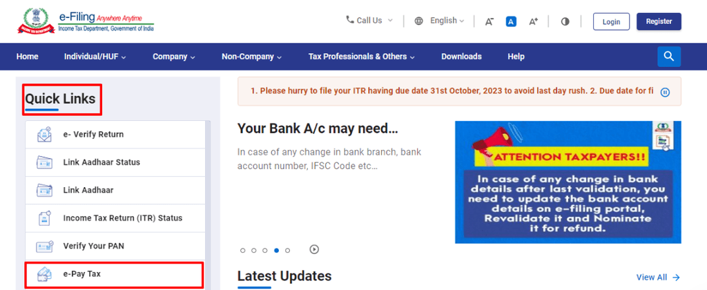 Advance Tax Payment : Due Dates, Applicability and Procedure ...