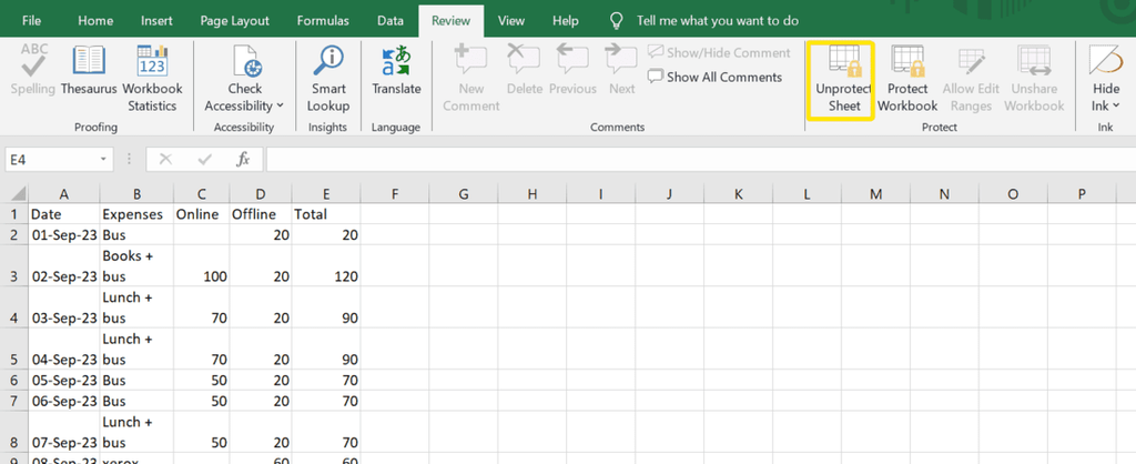 How to Lock Formulas in Excel - GeeksforGeeks