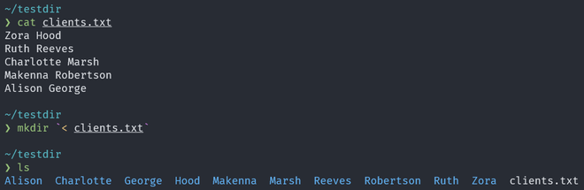 Use the Lines of a File as Arguments of a Linux Command - GeeksforGeeks