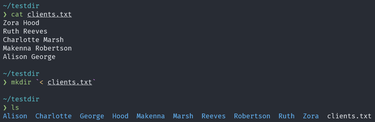 Use the Lines of a File as Arguments of a Linux Command - GeeksforGeeks