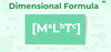 Dimensional Formula - GeeksforGeeks