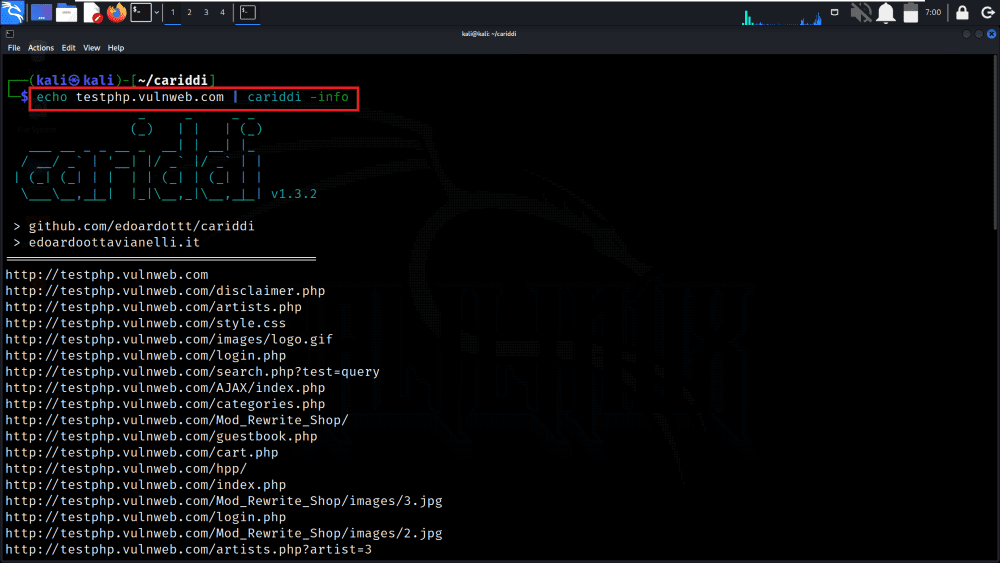 Cariddi – Hidden Endpoint Finder for Bug Hunting - GeeksforGeeks