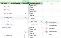 How to Filter in Google Sheets - GeeksforGeeks