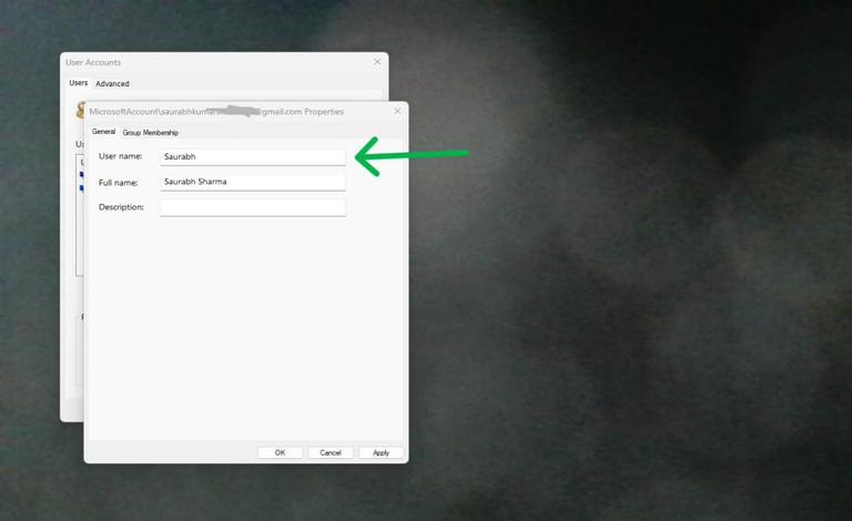 How to Change Your User Name on Windows 11? - GeeksforGeeks
