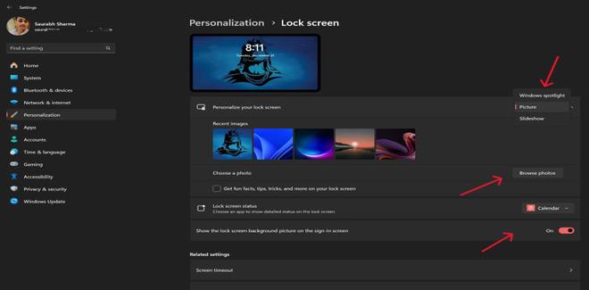 How to Change the Desktop Background in Windows 11? - GeeksforGeeks