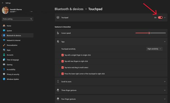 How to Disable the Touchpad on Windows 11? - GeeksforGeeks