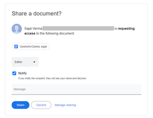 How to Password Protect a Google Document - GeeksforGeeks