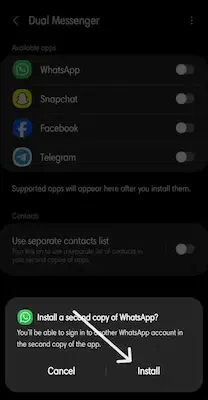 How To Use Dual WhatsApp Accounts on the Same Phone - GeeksforGeeks