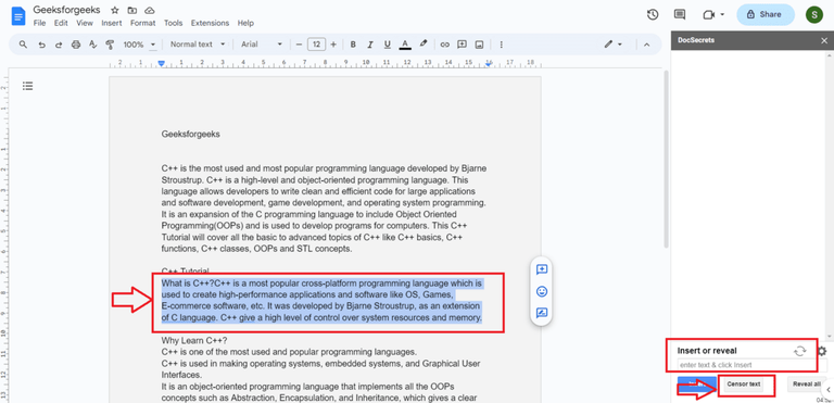 How to Password Protect a Google Document - GeeksforGeeks