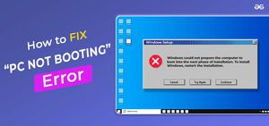 How To Fix If PC Not Booting After New CPU Installation? - GeeksforGeeks