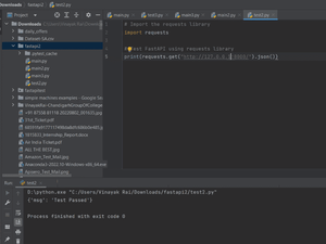 Testing FastAPI Application - GeeksforGeeks