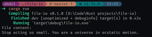 File I/O in Rust - GeeksforGeeks