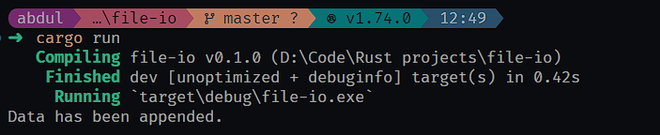 File I/O in Rust - GeeksforGeeks