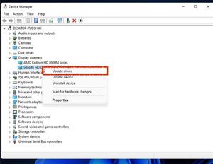 How to Update Intel Drivers On Windows 11? - GeeksforGeeks