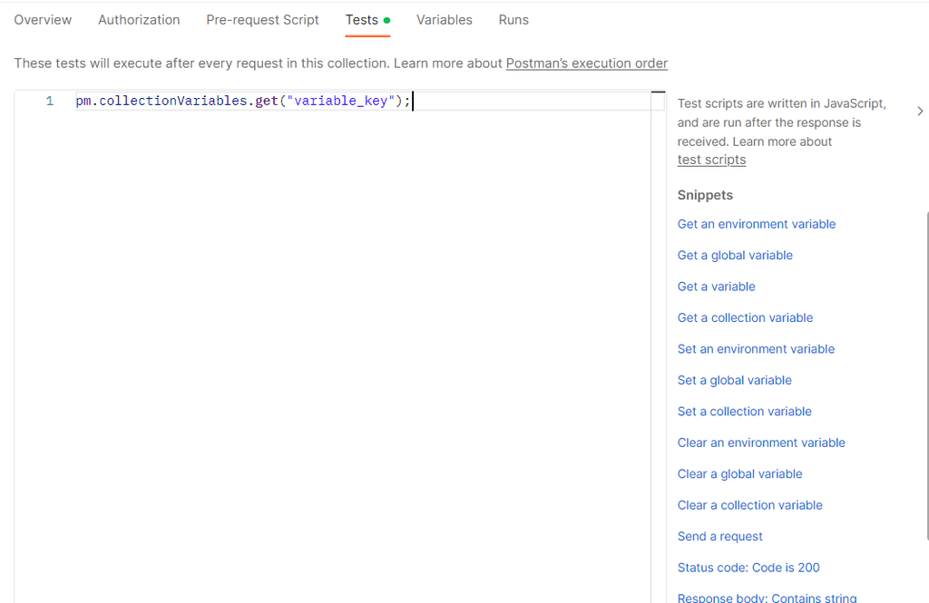What are Postman tests, and how to write them? - GeeksforGeeks