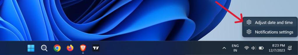 How to Change the Time in Windows 11? - GeeksforGeeks