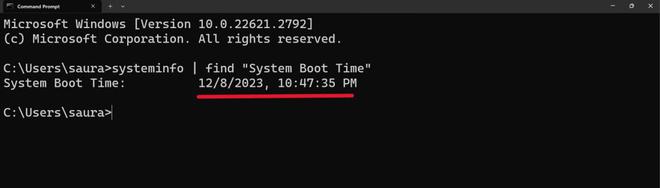 How To Check Your Computer Uptime on Windows 11? - GeeksforGeeks