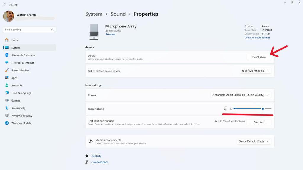 How to Turn On a Microphone on Windows 11? - GeeksforGeeks