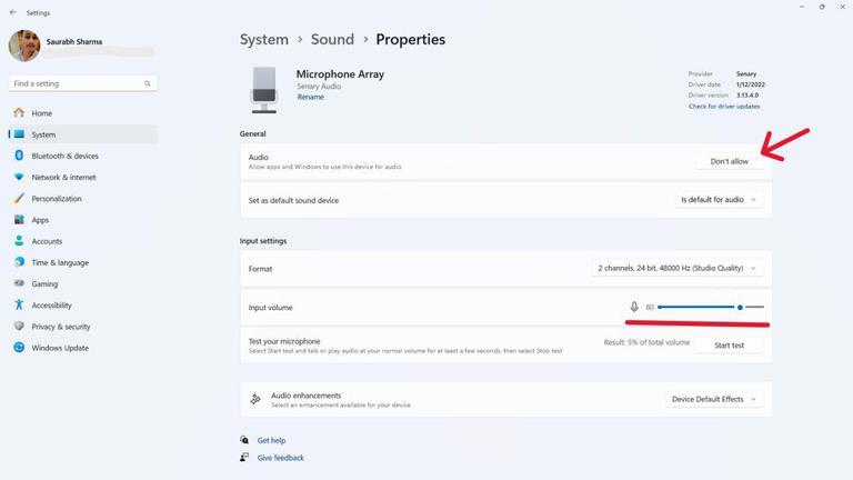 How to Turn On a Microphone on Windows 11? - GeeksforGeeks