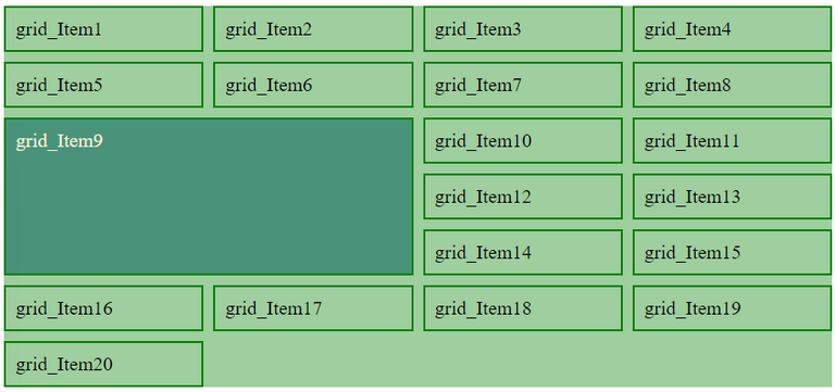 CSS Grid Items - GeeksforGeeks
