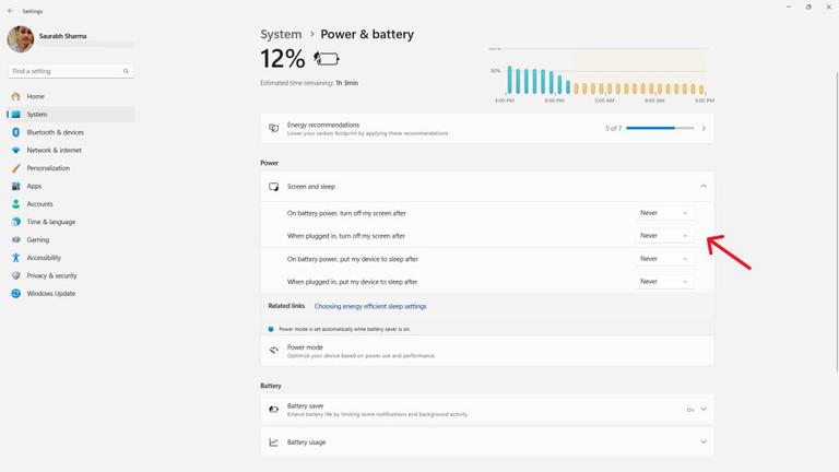 How to Make Your Windows 11 PC Never Go To Sleep? - GeeksforGeeks