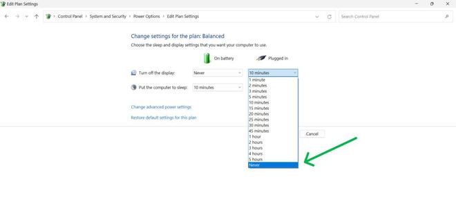 How to Make Your Windows 11 PC Never Go To Sleep? - GeeksforGeeks