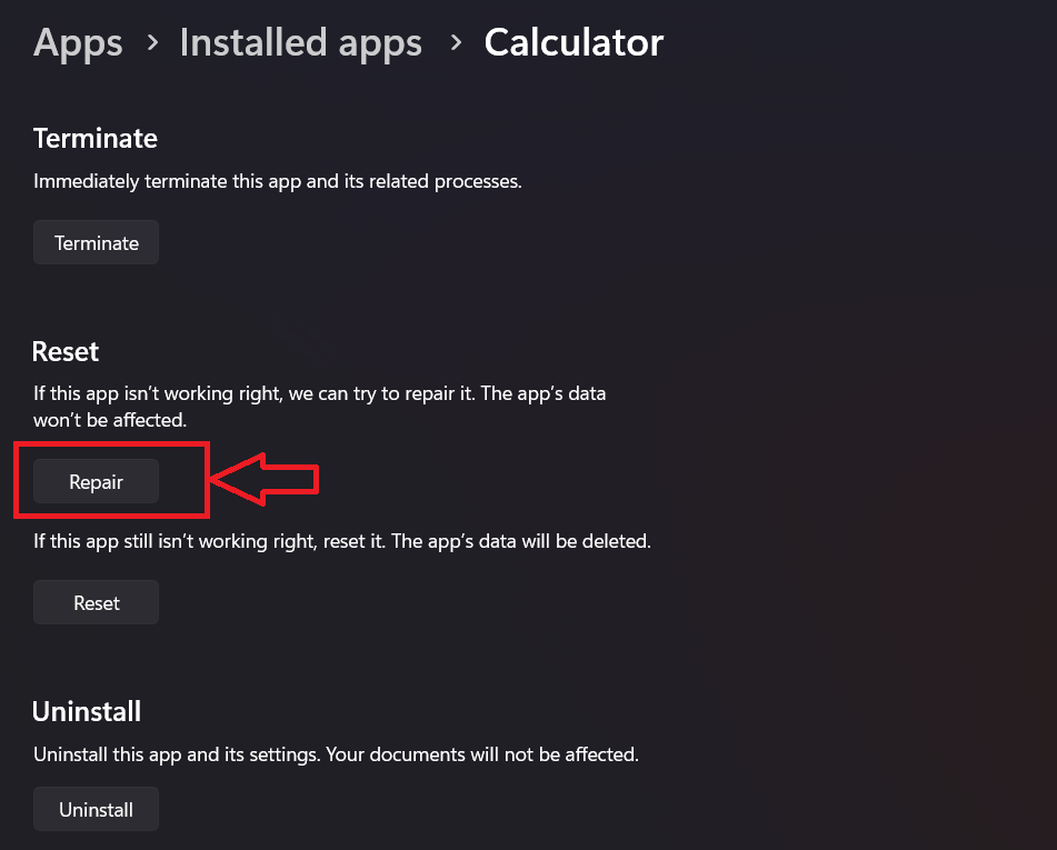 How to Fix the Calculator App Not Working in Windows? - GeeksforGeeks
