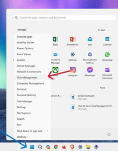 How To Open Disk Management on Windows 11? - GeeksforGeeks