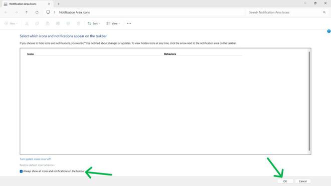 How to Show All Icons in System Tray on Windows 11? - GeeksforGeeks