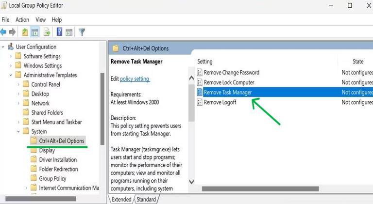 How to Disable Task Manager on Windows 11? - GeeksforGeeks
