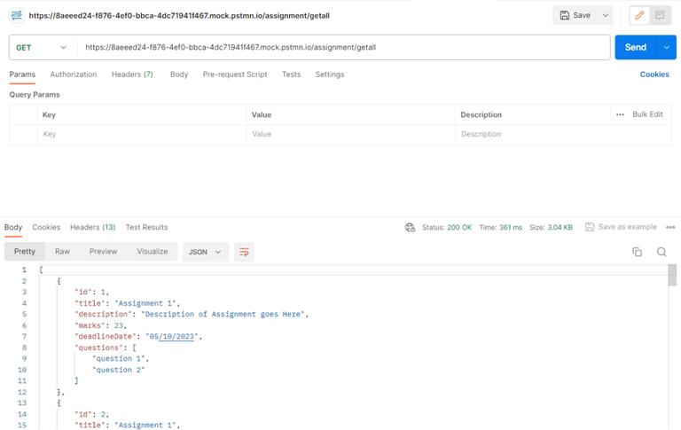 Postman - Mock Server - GeeksforGeeks