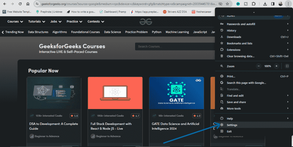 Hidden Tricks of Google Chrome Browser - GeeksforGeeks