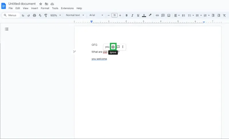 How to Use Google Docs Spell Check - GeeksforGeeks