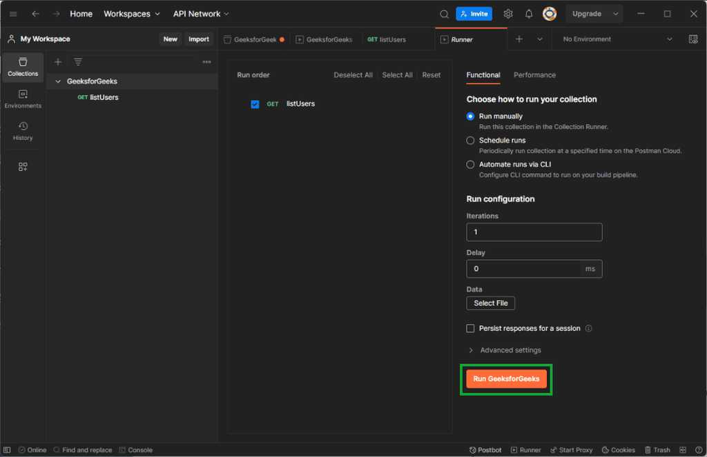 How To Generate Reports Using Postman Tool ? - GeeksforGeeks