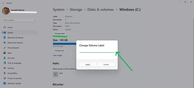 How To Change a Drive Name on Windows 11? - GeeksforGeeks
