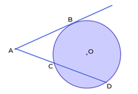 Secant of a Circle | GeeksforGeeks