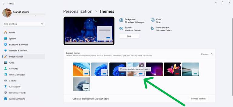 How to Enable Spotlight Desktop Wallpapers on Windows 11? - GeeksforGeeks